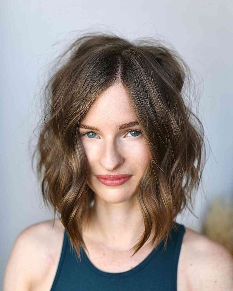 Textured Lob Haircuts Are Trending: 20 Coolest Examples - Hairstyle London