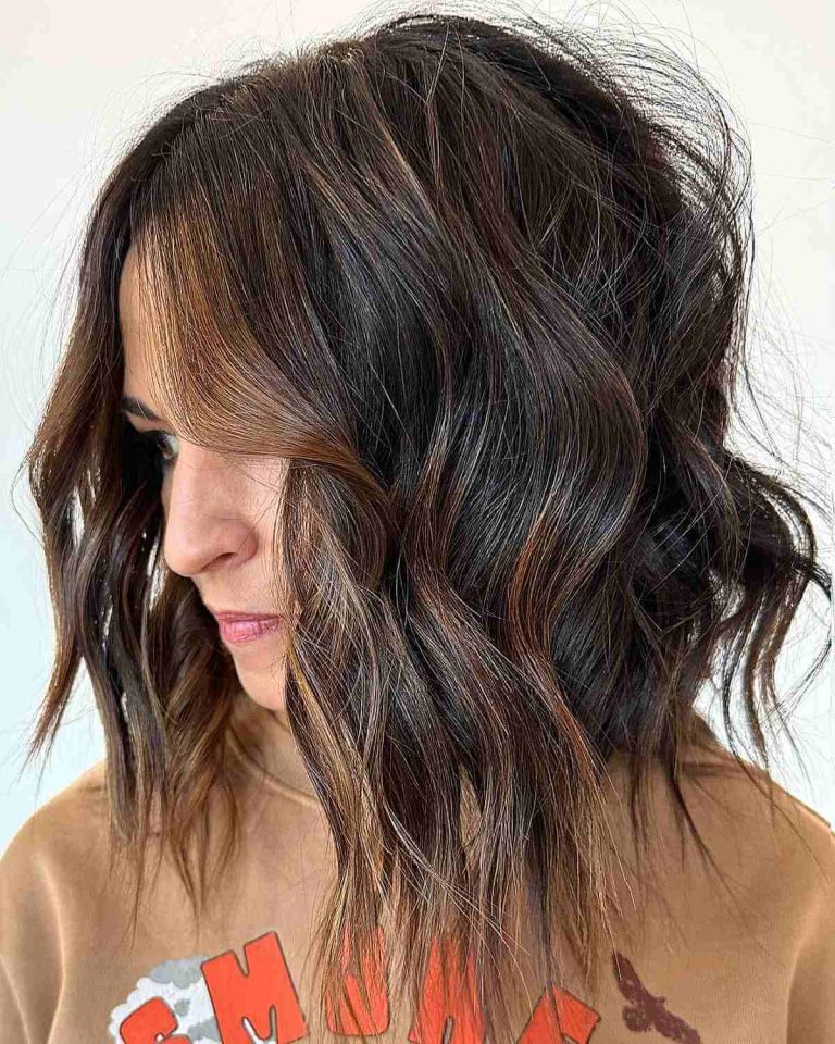 Textured Lob Haircuts Are Trending: 20 Coolest Examples - Hairstyle London